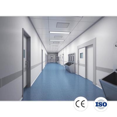 China Modular Hardwall Cleanroom Enclosure System with Anti-Static ESD Flooring for Advanced Technology Facilities for sale