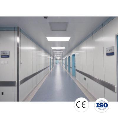 China Reinforced Structural Modular Cleanroom Enclosure with Flush Glazed Windows for Advanced Industrial Testing for sale