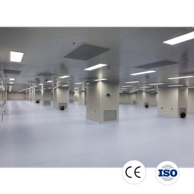 China Chemical Resistant Hardwall Modular Cleanroom Enclosure ISO 5 8 for Industrial Labs for sale