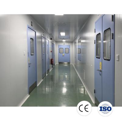 China Modular Cleanroom Project Turnkey Supplier Including HVAC FFU Air Shower Pass Box System for sale