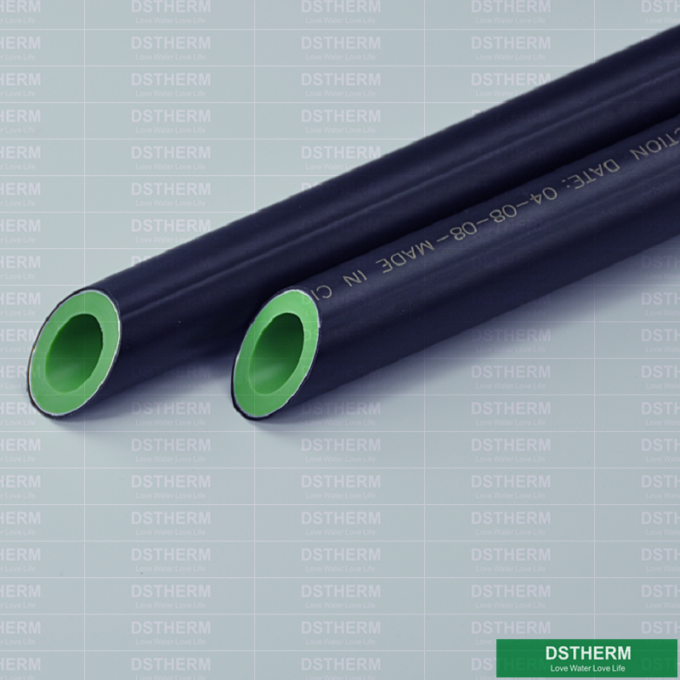 Ppr Perforated Aluminum Pipe Ppr Composite Aluminum Pipe PN16 PN20 4m Length Aluminum Foiled Pipe 4