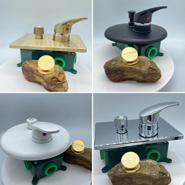 Concealed PPR Stop Valve Mixer Shower Plastic Stop Valve For Home 4
