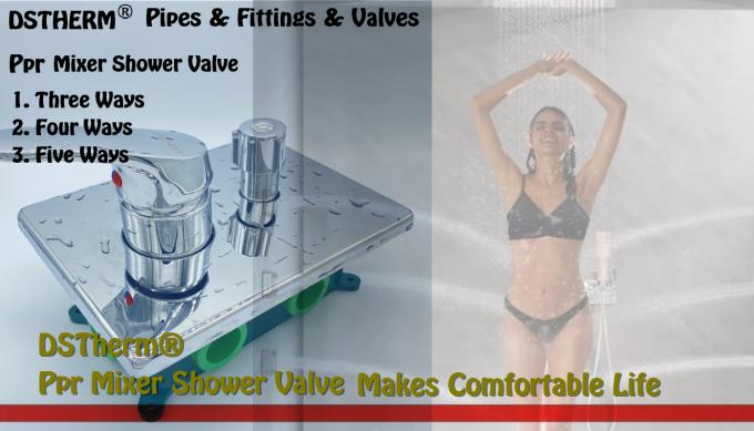 Concealed PPR Stop Valve Mixer Shower Plastic Stop Valve For Home 6
