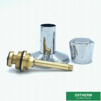 China Round Hexagonal Handle Brass Insert For Stop Valve Top Parts Cartridges for sale