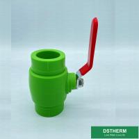 China Metal Handle Plastic PPR Brass Ball Valve Socket Fusion / Electrofusion Connection for sale