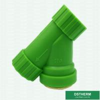 China Customized PPR Filter Valve Fittings Plastic Pipe Tee Fittings PN25 for sale