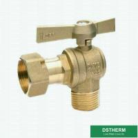 China PN25 Press Connector Brass Ball Valve Square Union Check Valve for sale