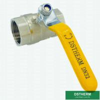 China PN25 Forged Brass Ball Valve High Pressure For Gas Pipe Connection for sale