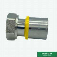 China Union Threaded Elbow Brass Fittings Compression Coupling For Pex Aluminum Pex Pipe for sale