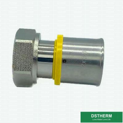 China Union Threaded Elbow Brass Fittings Compression Coupling For Pex Aluminum Pex Pipe for sale
