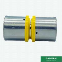 China Pex Aluminum Pex Pipe Gas Brass Fittings Equal Threaded Elbow Press Fittings for sale
