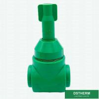 China PPR Coated Brass Stop Valve Corrosion Resistant Gate Valve With Cover for sale