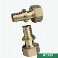 China Female Threaded Coupling PEX Brass Fittings CW617N Pipe Slide Fittings for sale