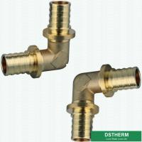 China Customized Chrome Plated PEX Brass Fittings For Equal Threaded Elbow for sale
