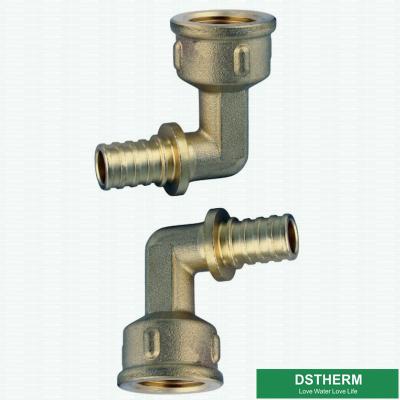 China PN20 Female Threaded Elbow PEX Brass Fittings ISO9001 15mm for sale