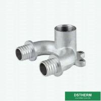 China Female Threaded Type U Elbow Press Fittings PEX Brass Fittings Chrome Plated for sale
