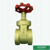 China Flexible Ppr Coated Brass Gate Valve With Plastic Part 2 Inch for sale