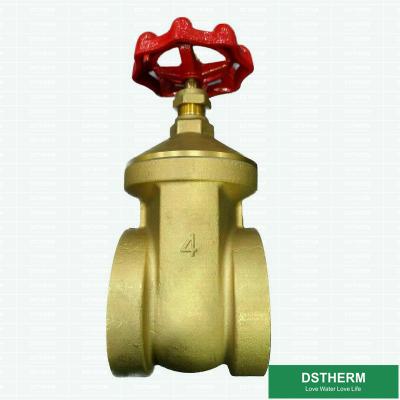 China 4 Inch Ppr Coated Brass Gate Valve 70Kgs Pressure Heavier Weight for sale