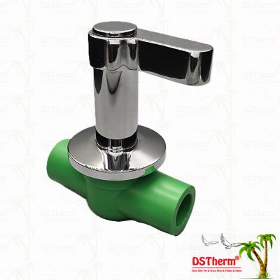 China Luxury Copper-Plastic PPR Ball Valve Corrosion Resistant High Pressure Level for sale