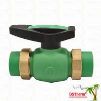 China PPR Union Ball Valve Full Bore Ppr Double Union Ball Valve Exposed Installation for sale