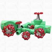 China PPR Stop Valve and PPR Globe Valve with Cryogenic Treatment Pass Seat Test Adjust Flow for sale