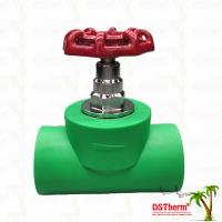China PPR Heavy Duty Stop Valve Globe Valve Adjust Flow Cryogenic Treatment Pass Seat Test 20-110mm for sale