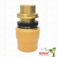 China PPR Tank Transit Coupler PPR Water Tank Fittings Eco-Safe & Cost-Efficient for sale