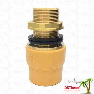 China PPR Tank Transit Coupler PPR Water Tank Fittings Eco-Safe & Cost-Efficient for sale