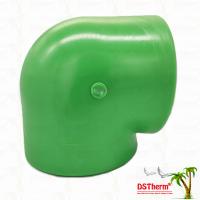 China PPR 90 Degrees Elbow For Piping System PN25 DN160 High Temperature Resistance for sale