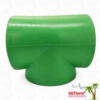 China PPR Equal Tee For Piping System PN25 DN160 High Durability Eco Conscious for sale