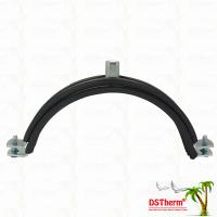China PPR Metal Pipe Clamp Hight Quality of Clamp with Rubber Corrosion-Resistant  20-160mm for sale