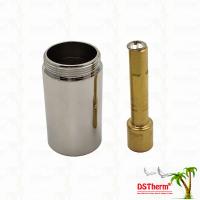 China Brass / Chrome Plated Valve Stem Extension Sleeve Cartridge Extension Customized Size for sale