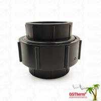 China Ppr Black Plastic Union For Piping System Customizable Durability Chemical Resistance for sale