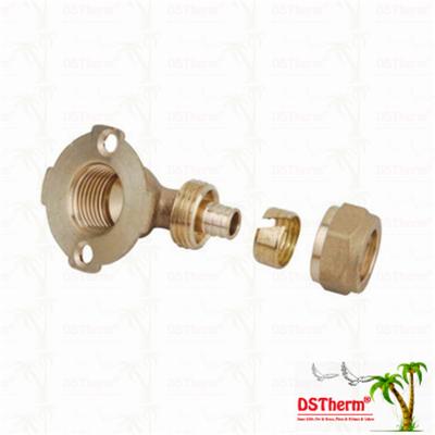 China Pex Fittings Pex Brass Fittings 105 Degrees Brass Female Threaded Elbow for sale