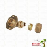 China L22MM PEX Brass Fittings PN25 105 Degrees PEX Brass Elbow for sale