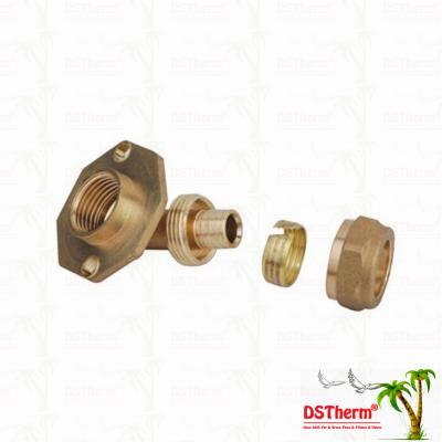 China L22MM PEX Brass Fittings PN25 105 Degrees PEX Brass Elbow for sale