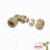 China Equal Threaded PEX Brass Fittings Female Threaded For Copper Tube for sale