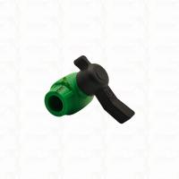 China PPR Full Bore Fast Flow Ball Valve With Brass Cartridge For PPR Pipe 20-63MM Customizable for sale