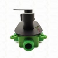 China PPR 5 Ways Black Plated Mixer Shower Valve for Temperature & Flow Control for sale