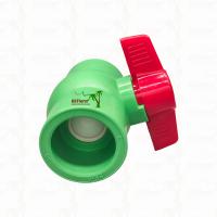 China PPR Plastic Ball Valve With Plastic Ball For Plumbing System 20-63mm Zero Leakage for sale
