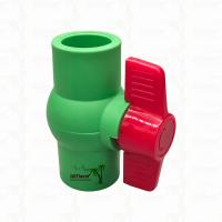 China PPR Plastic Ball Valve With Plastic Ball For Plumbing System 20-63mm Zero Leakage for sale