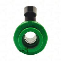 China Lockable Zero Metal Zero Leakage PPR Double Union Ball Valve Plastic Double Union Ball Valve for sale