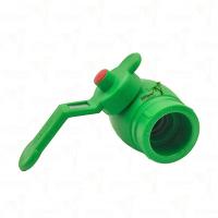 China PPRCT Ball Valve PPR Brass-Ball Valve With Iron Handle PN25 20-63mm Customizable for sale