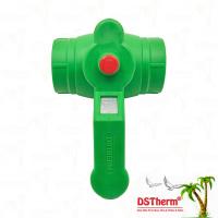 China PPRCT Ball Valve PPR Brass-Ball Valve With Iron Handle PN25 20-63mm Customizable for sale