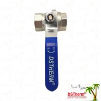 China PN25 Brass Ball Valve Chrome-Plated Ball Female x Female Full Port 1/2