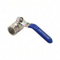 China PN25 Brass Ball Valve Chrome-Plated Ball Female x Female Full Port 1/2