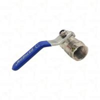 China PN25 Brass Ball Valve Chrome-Plated Ball Female x Female Full Port 1/2