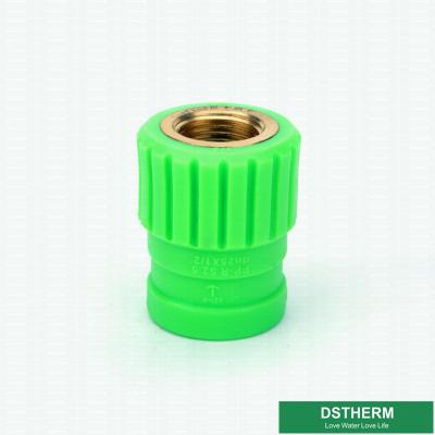 China DIN8007 / 8078 Green Ppr Pipe Accessories With Good Impact Strength for sale