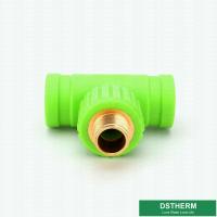 China ISO15874 Standard Green Plastic Pipe Fittings Equal Shape Smooth Inner Walls for sale