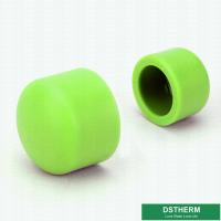 China Lightweight Ppr Pipe Accessories Green Color DIN8007 / 8078 Fittings End Cap for sale